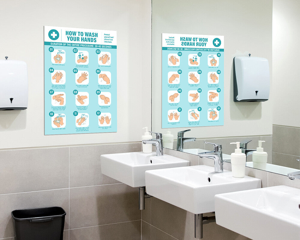 Hand Wash Poster HWP – Metro IT & Office Supplies